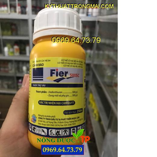 FIER 500SC-Thuốc Đặc TRị Nhện Đỏ Gây Hại Cây Có Múi - Kỹ Thuật Trồng Mai