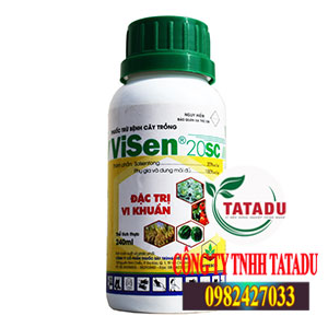 VISEN 20SC - THUỐC ĐẶC TRỊ VI KHUẨN CHO CÂY HOA MAI - Kỹ Thuật Trồng Mai