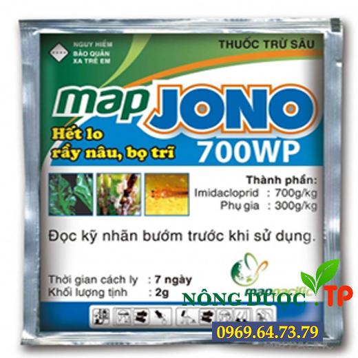 MAP JONO 700WP - THUỐC ĐẶC TRỊ RẦY NÂU VÀ BỌ TRĨ CHO CÂY HOA MAI - Kỹ ...