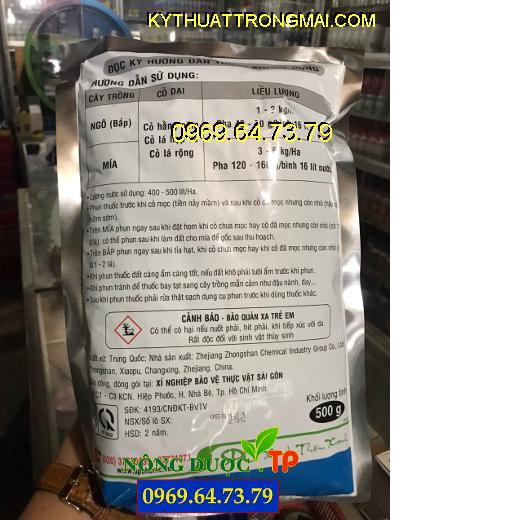 MIZIN 80WP-Thuốc Trừ Cỏ Cho Rẫy Ngô Và Ruộng Mía - Kỹ Thuật Trồng Mai