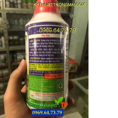NP CANXI BO KẼM Phân Bón-Hạn Chế Rụng Hoa, Trái Non, Chống Nứt Và Thối Đít Trái - Kỹ Thuật Trồng Mai