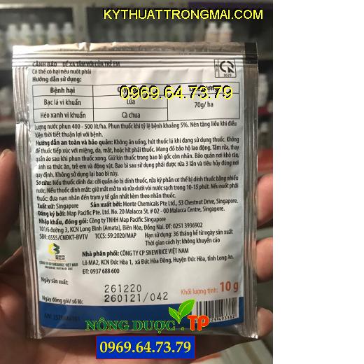MAP STRONG 3WP Thuốc Trừ Bệnh-Đặc Trị Bệnh Do Vi Khuẩn Gây Hại - Kỹ ...