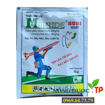 MOPRIDE RUBI 500WP - THUỐC ĐẶC TRỊ CÔN TRÙNG GÂY HẠI TRÊN CÂY TRỒNG ...