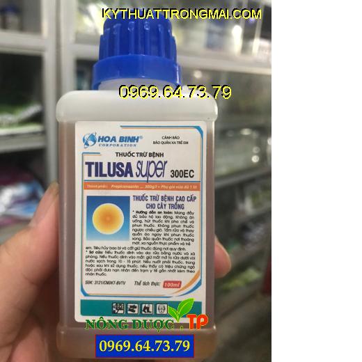 TILUSA SUPER 300EC-THUỐC TRỪ BỆNH-Diệt Trừ Bệnh Đạo Ôn, Rỉ Sắt, Vàng Lá ...