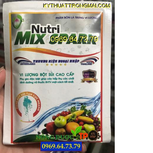 NUTRI MIX SPARK Phân Bón Lá Trung Vi Lượng-Ngừa Vàng Lá, Tăng Quang Hợp ...